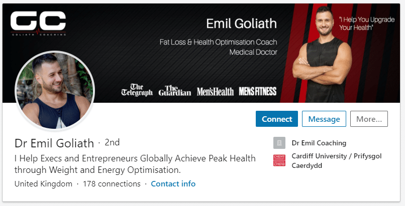 30 LinkedIn Tips: #6/30 - Use a custom header image - The Doctor is In ...