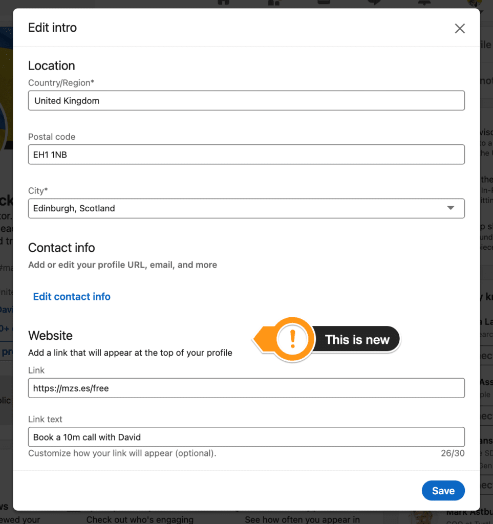 How to add a live web link to your LinkedIn Profile - The Doctor is In ...